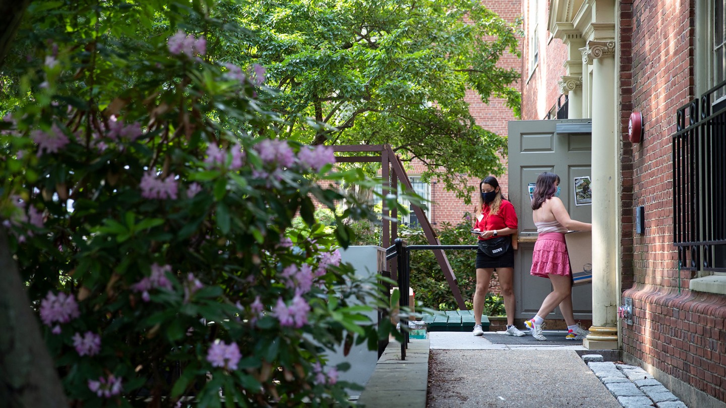 Temporary Isolation Housing | Pre-College Program | Brown University